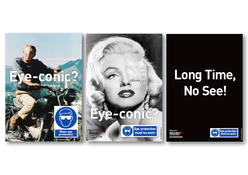 Eye-conic Eye Protection Campaign – Richard Budd Design